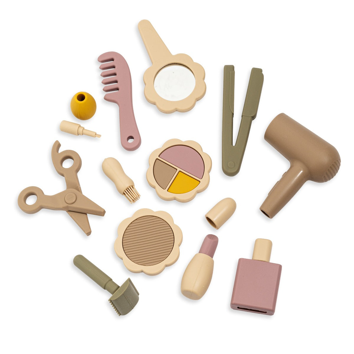 Drew Beauty Play set - Maison Rue Silicone Pretend Play Make Up Set