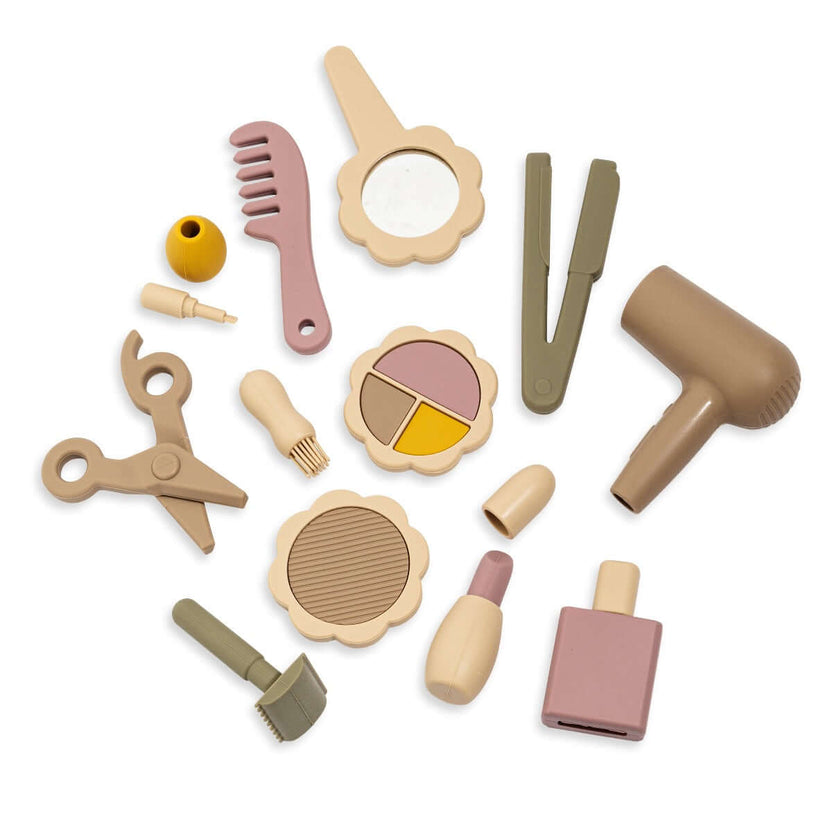 Drew Beauty Play set - Maison Rue Silicone Pretend Play Make Up Set